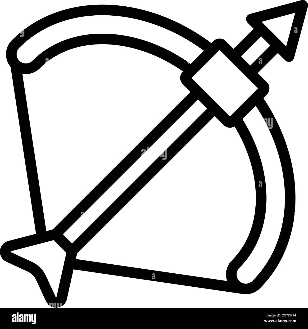Bow Vector Icon Design Illustration Stock Vector Image & Art - Alamy