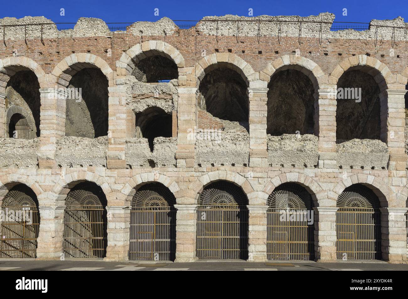 The roman amphitheatre of Verona, also called arena. Famous for its ...
