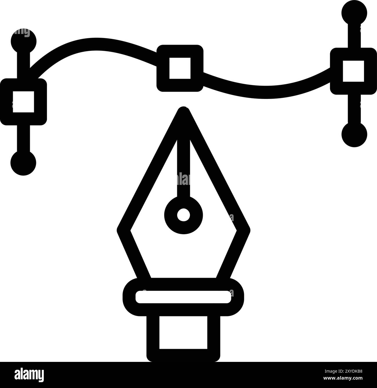 Vector tool icons Black and White Stock Photos & Images - Alamy