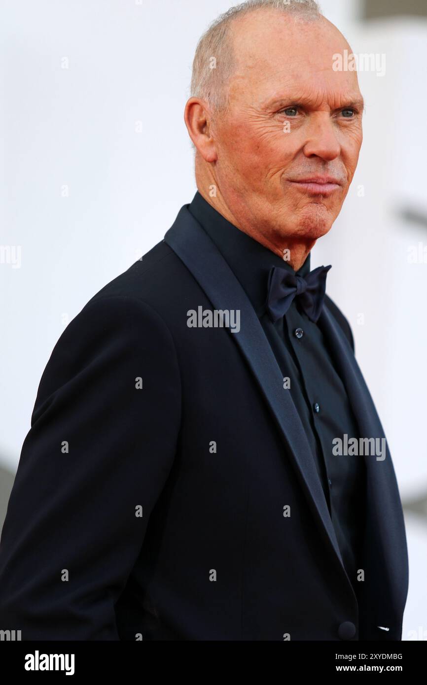 Italy, Lido di Venezia, August 28, 2024: Michael Keaton attends a red ...