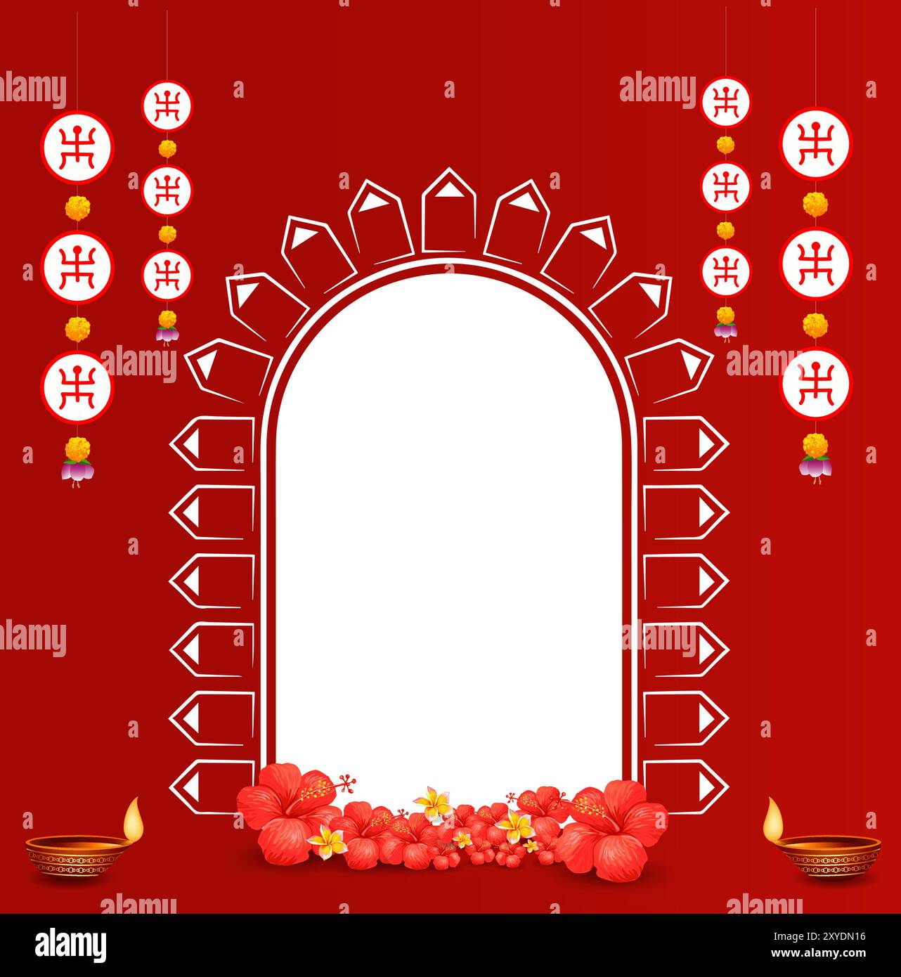 Kali puja celebration Stock Vector Images - Alamy