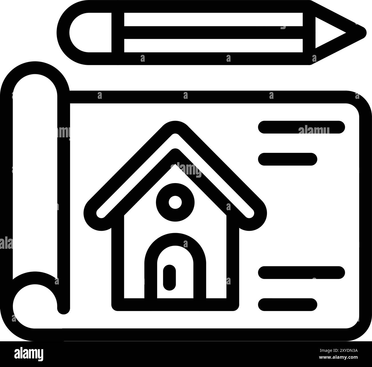 Planning concept icon set Stock Vector Images - Alamy