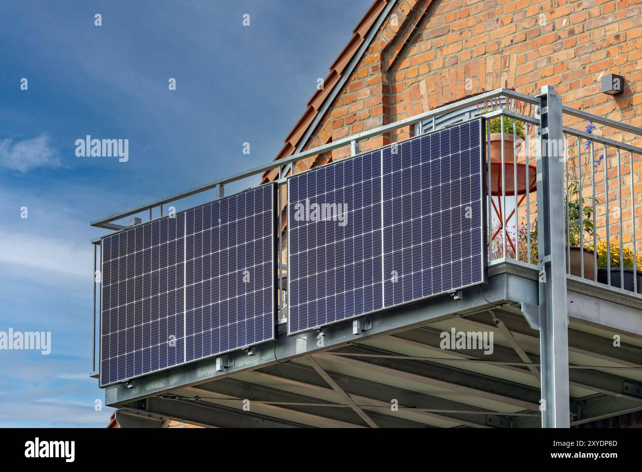 Solar panel balcony hi-res stock photography and images - Alamy