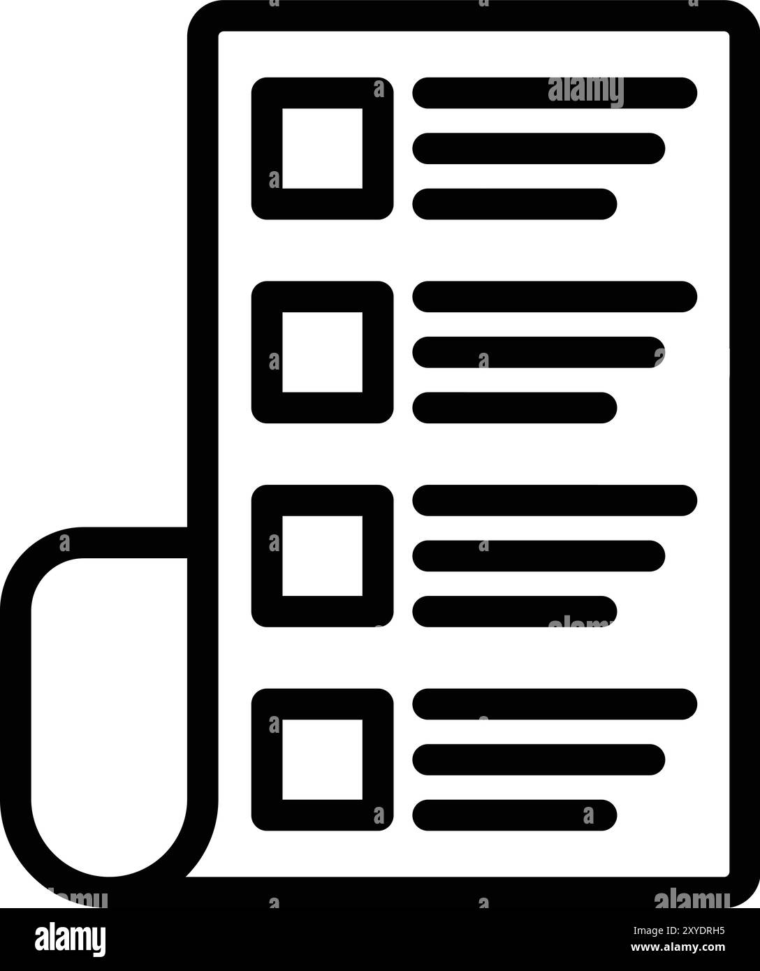 Catalogue vector vectors Black and White Stock Photos & Images - Alamy