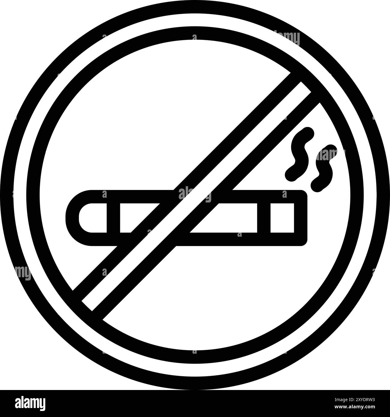 No smoking Vector Icon Design Illustration Stock Vector Image & Art - Alamy