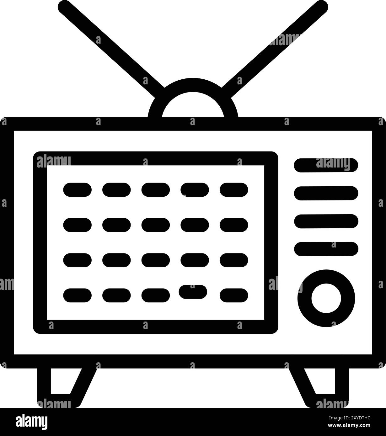 Tv logos Black and White Stock Photos & Images - Alamy
