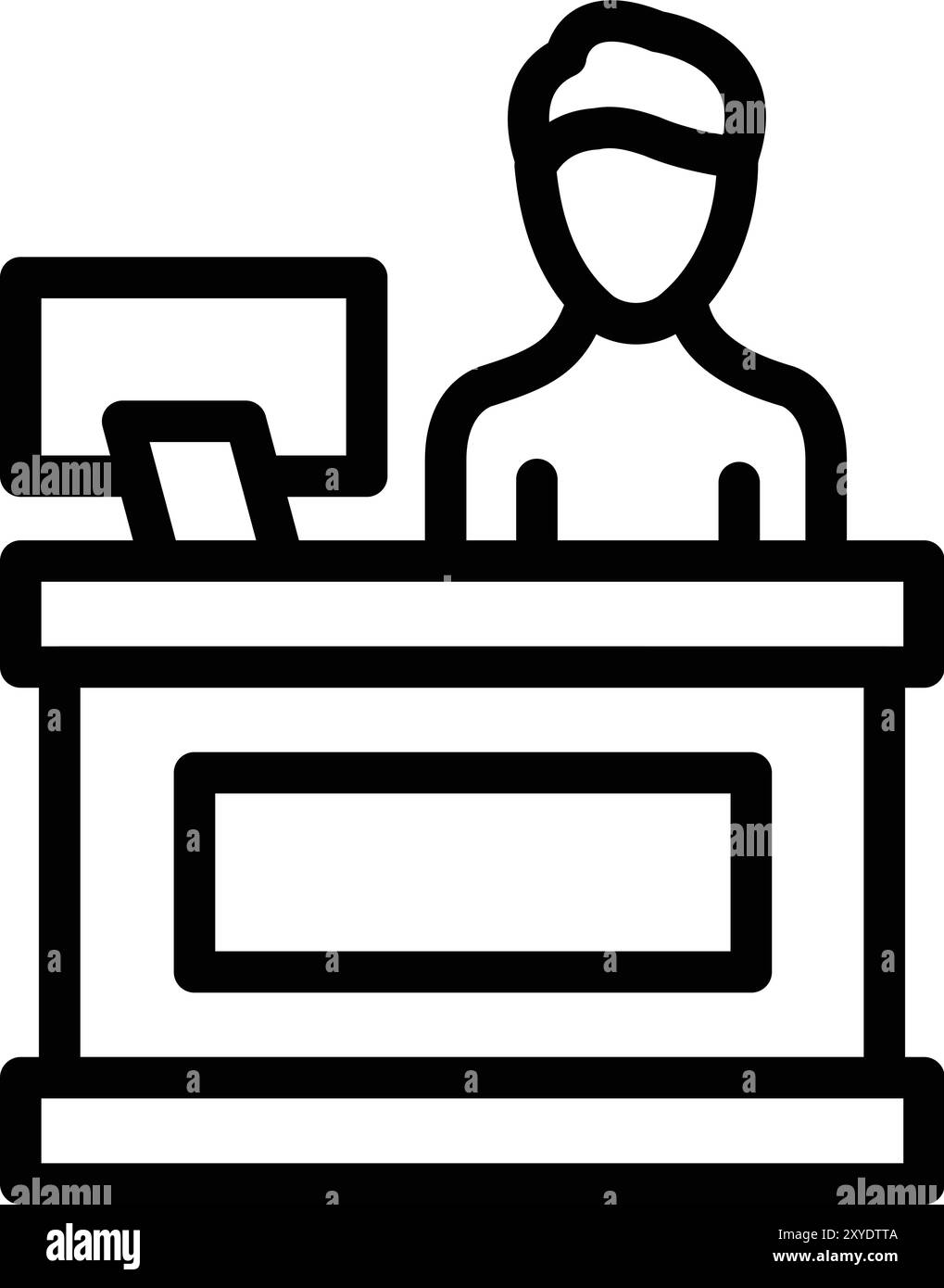 Employee clipart Black and White Stock Photos & Images - Alamy