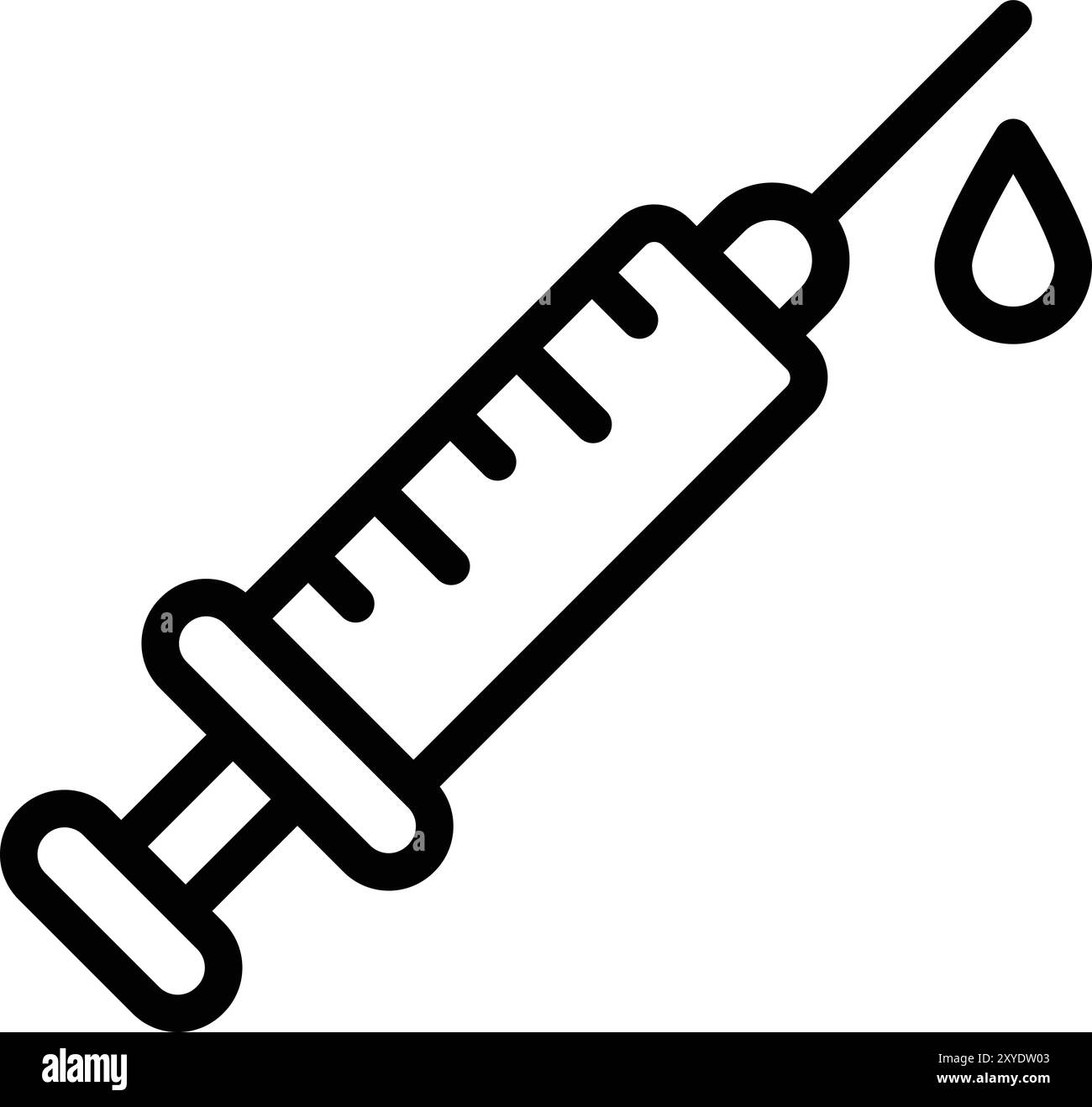 Syringe Vector Icon Design Illustration Stock Vector Image & Art - Alamy