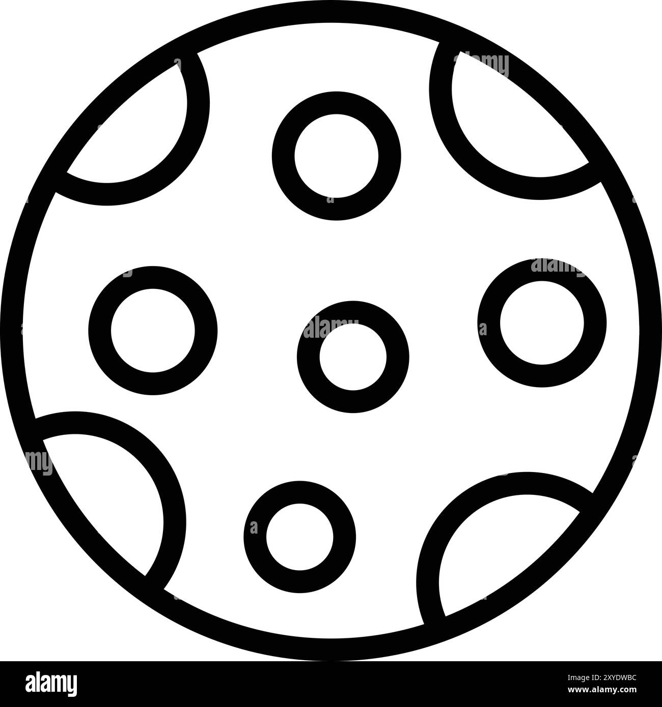 Full moon line cloud Black and White Stock Photos & Images - Alamy