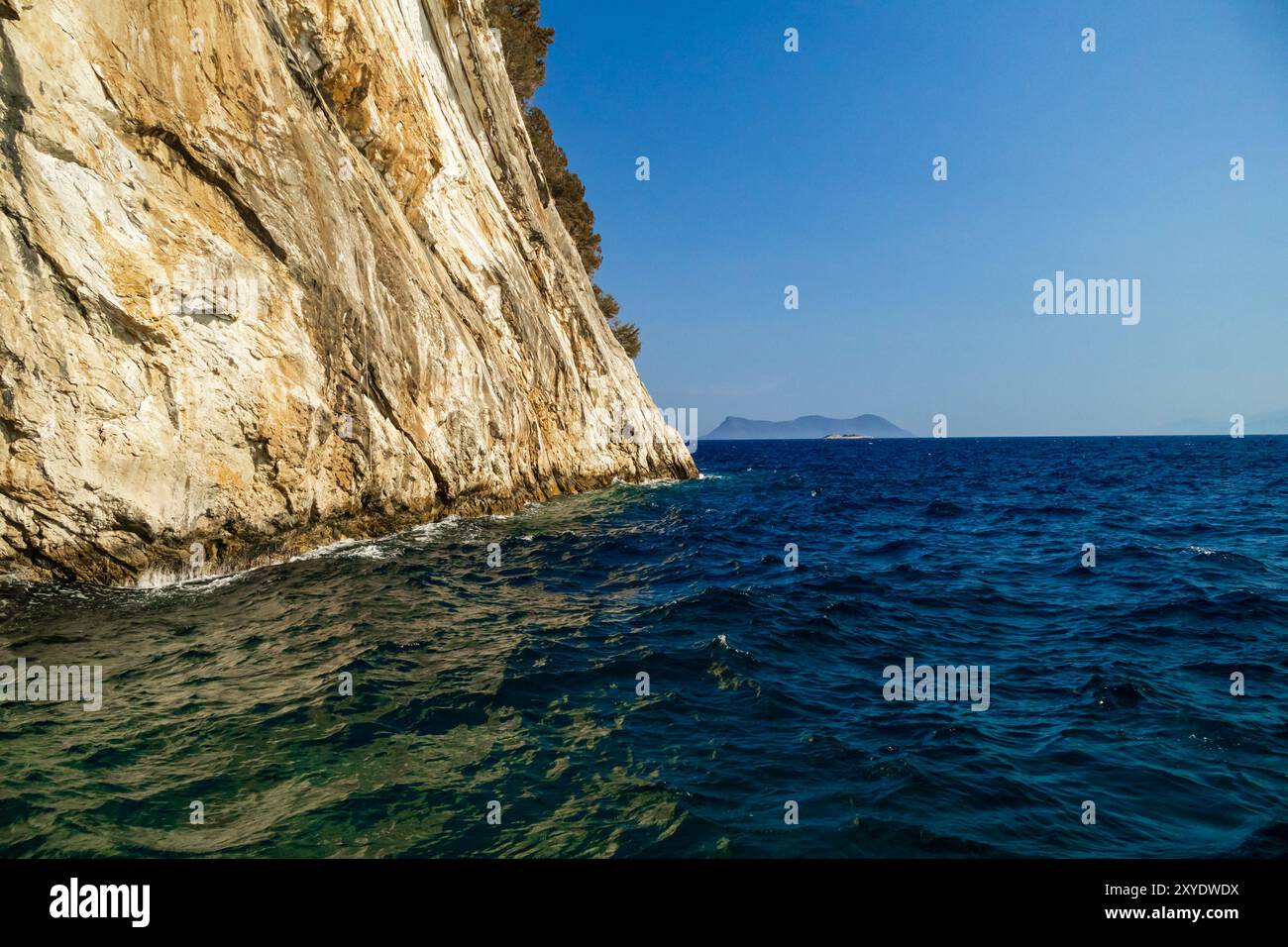 Meganisi Papanikolis Sea Cave Stock Photo - Alamy