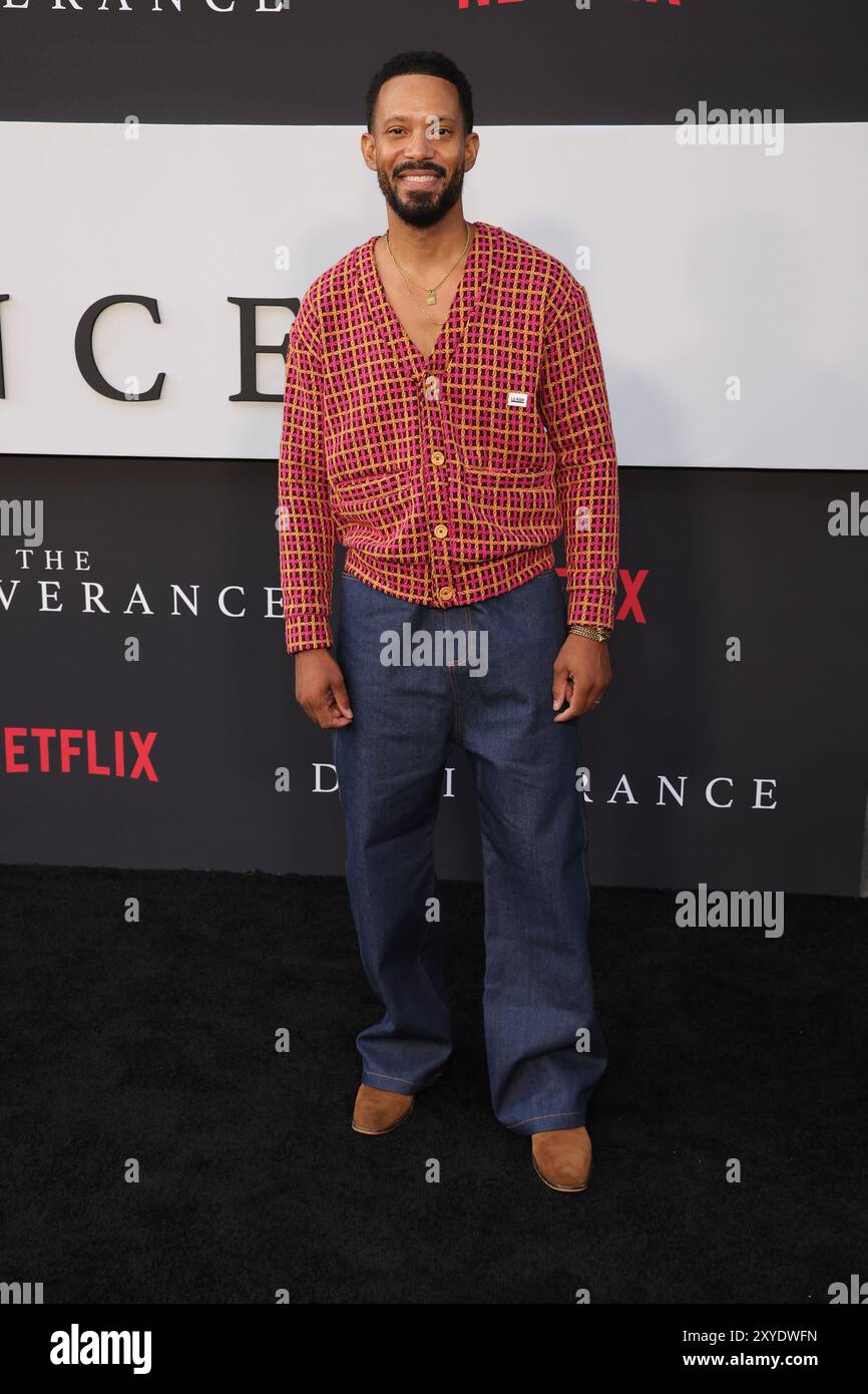 Los Angeles, Ca. 28th Aug, 2024. Todd Anthony, at the Netflix Premiere ...