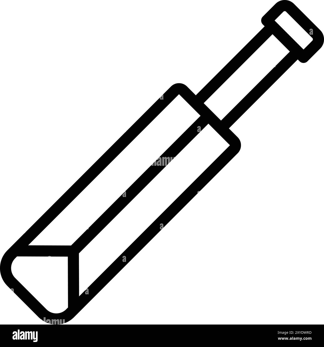 Cricket bat clipart hi-res stock photography and images - Alamy