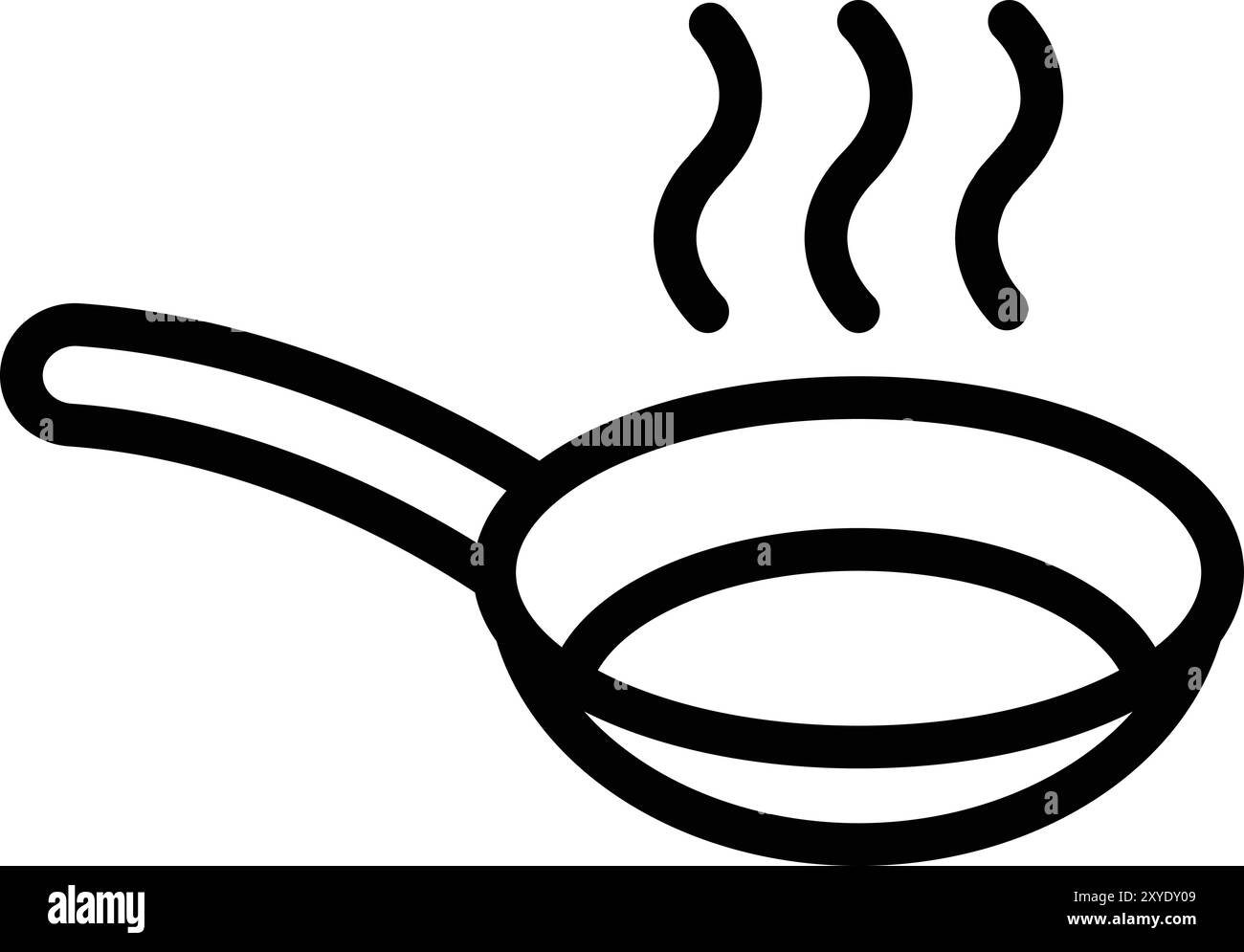 Pan Clipart Zwart Wit Kitchen Pan Cartoon Black White Stock