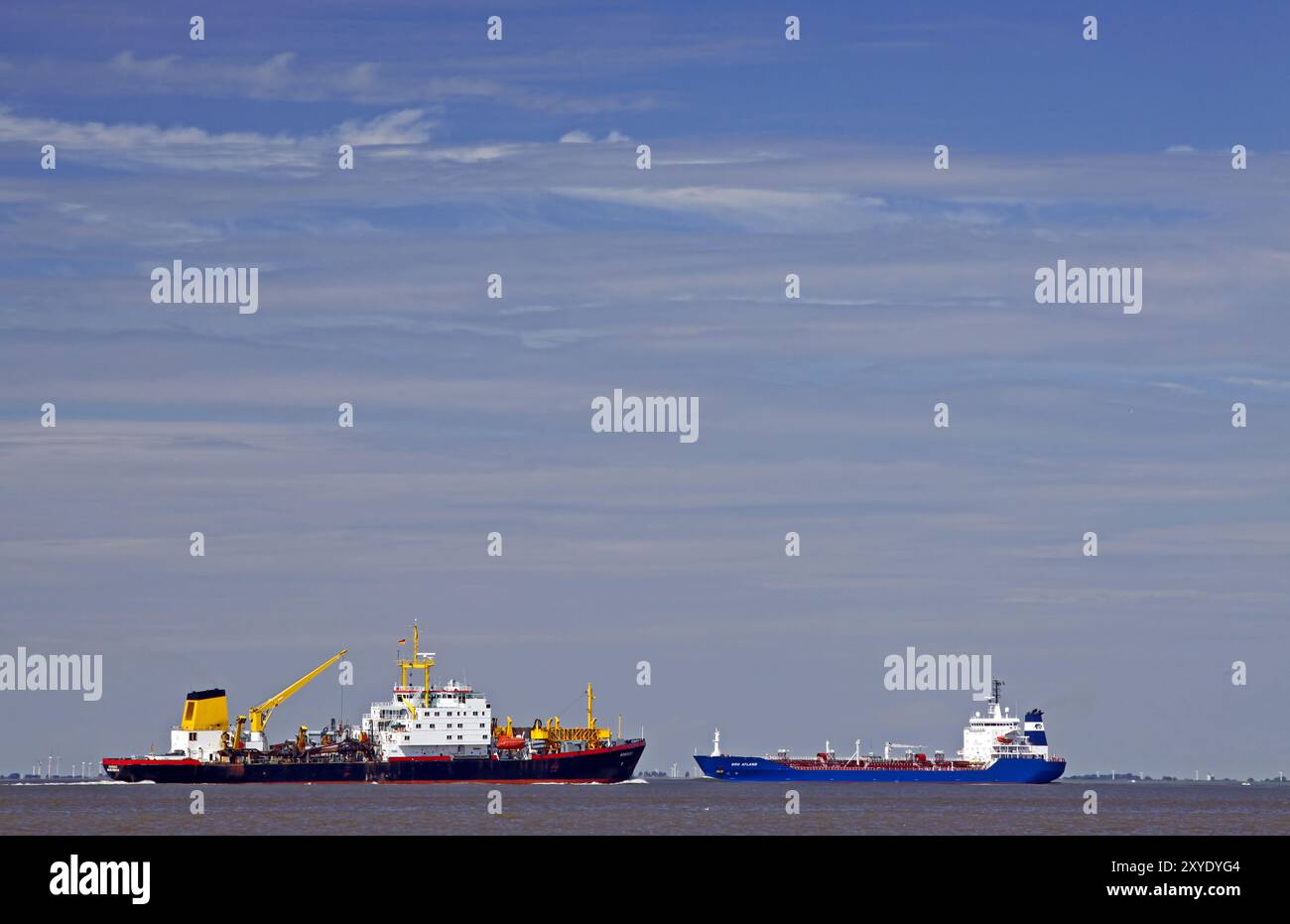 Ships on north sea hi-res stock photography and images - Alamy