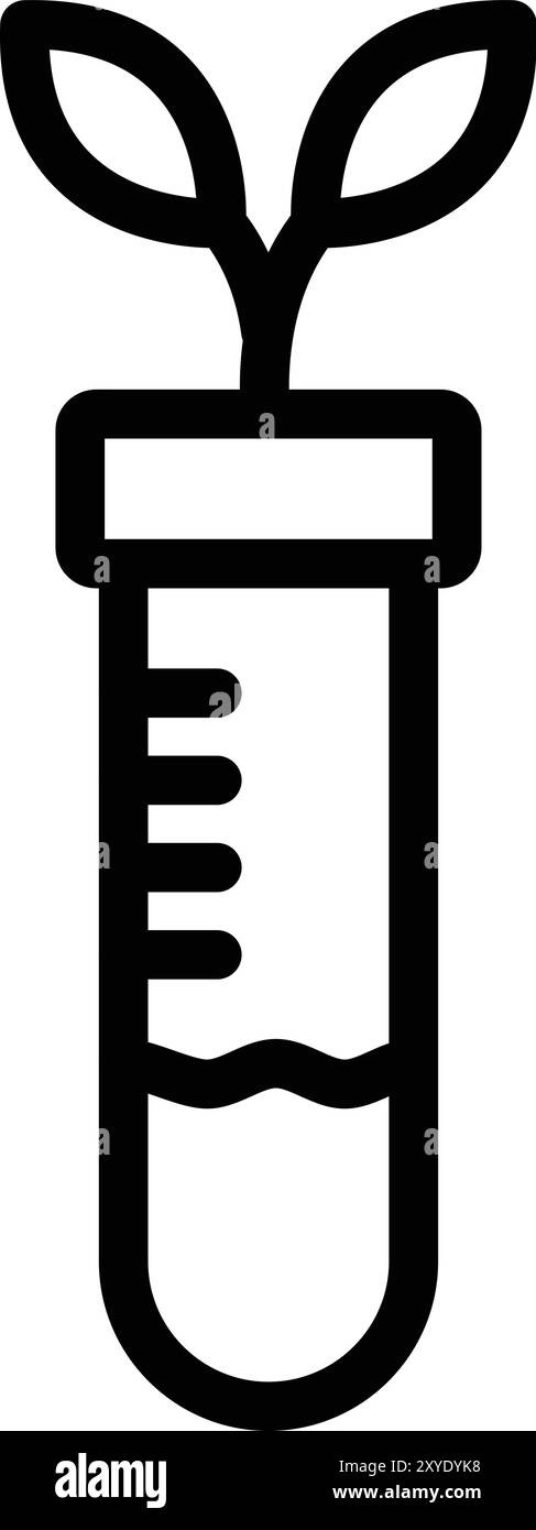 Botany Vector Icon Design Illustration Stock Vector Image & Art - Alamy