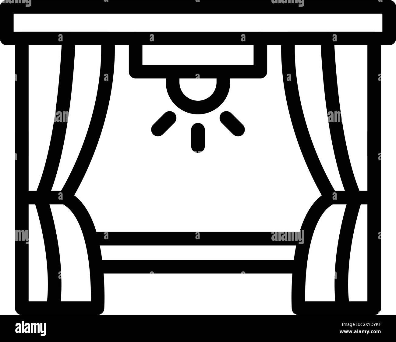 Theater stage clipart hi-res stock photography and images - Alamy