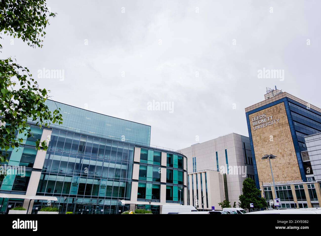 Leeds England: 3rd June 2024: Leeds Beckett University exterior Campus ...