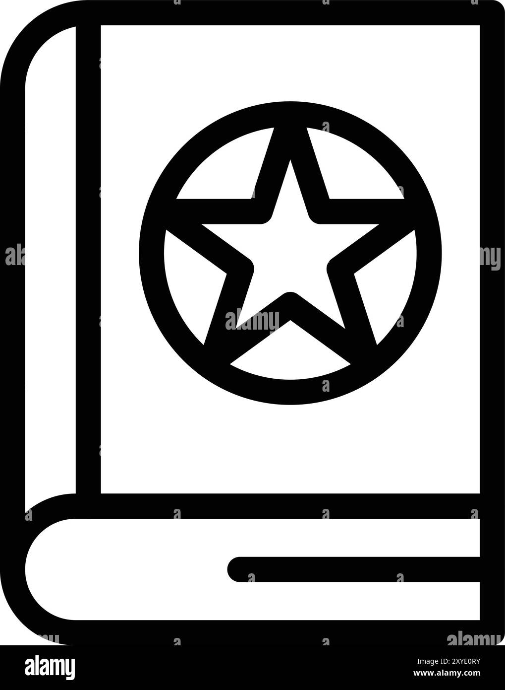 Magic illustration book Black and White Stock Photos & Images - Alamy