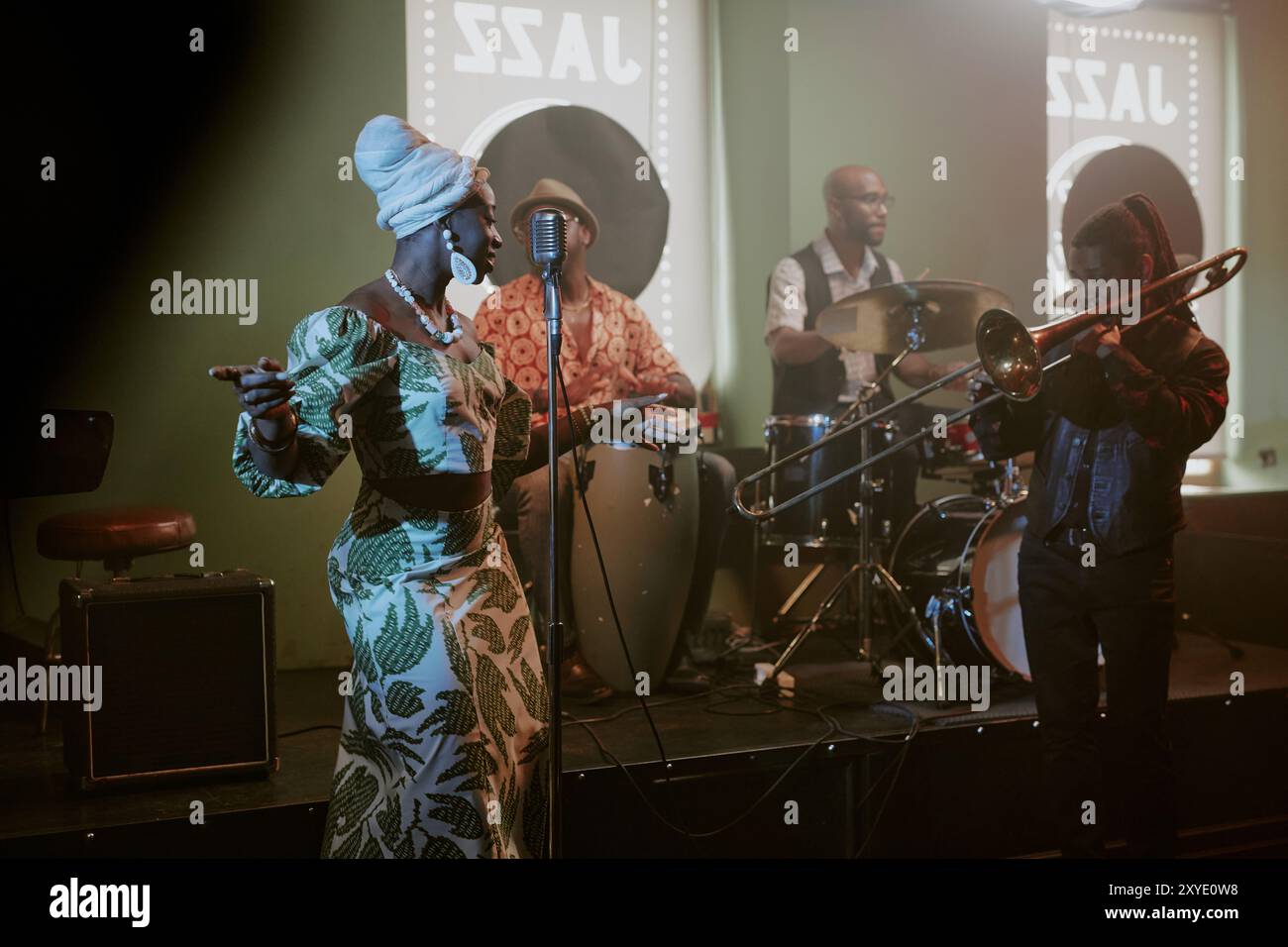 African american jazz musicians hi-res stock photography and images - Alamy
