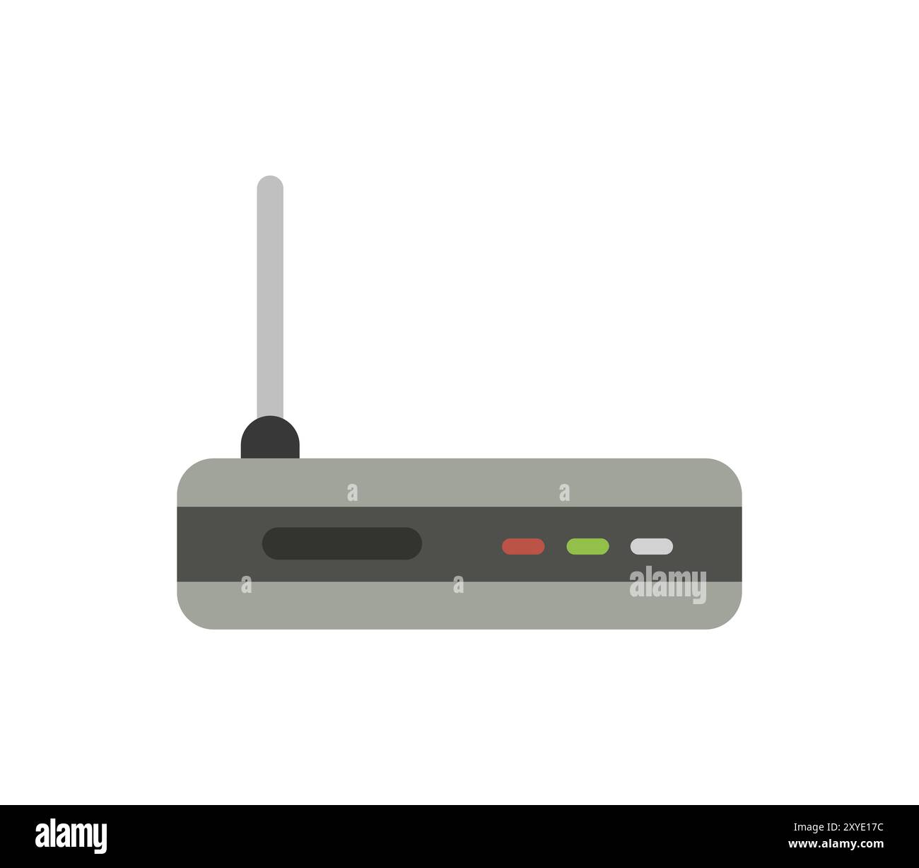 Router icon illustrated in vector on white background Stock Photo - Alamy