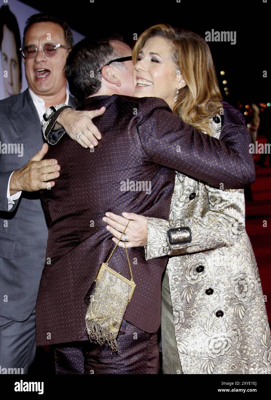 HOLLYWOOD, CA, NOVEMBER 09, 2009: Robin Williams and Rita Wilson at the ...