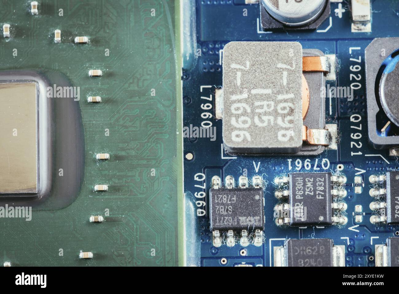 Section of circuit board hi-res stock photography and images - Alamy