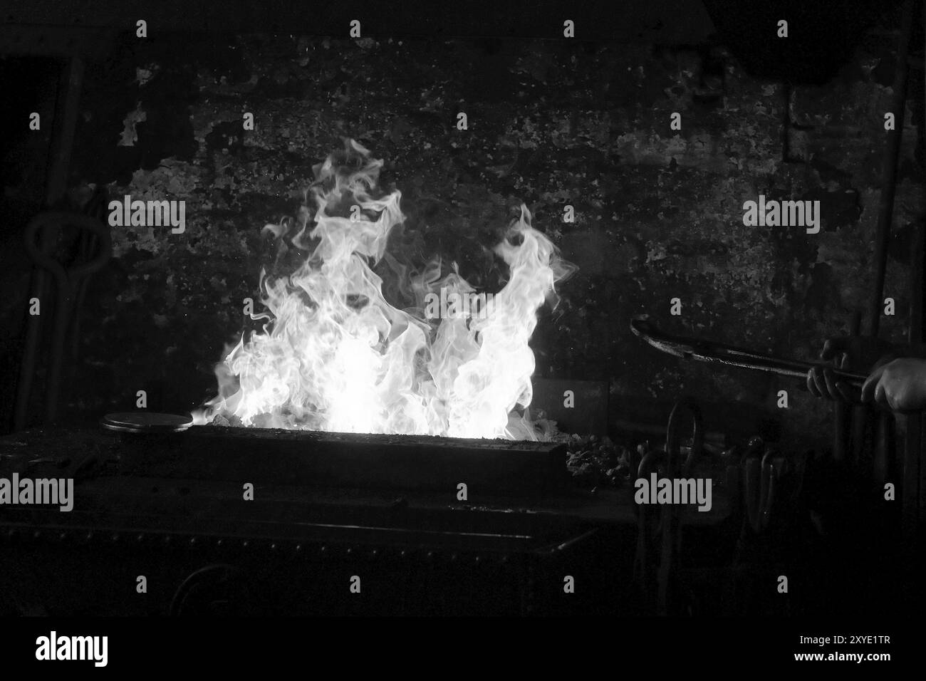 Close up view forge workshop hi-res stock photography and images - Alamy