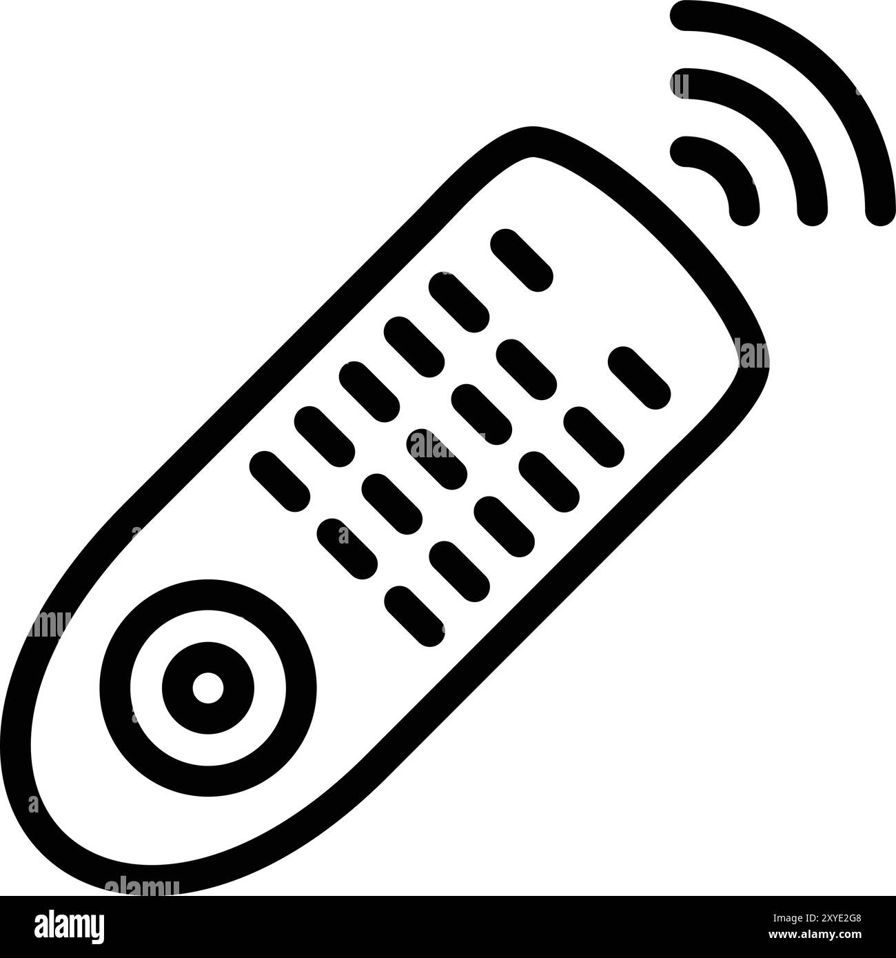 Remote control Vector Icon Design Illustration Stock Vector Image & Art ...