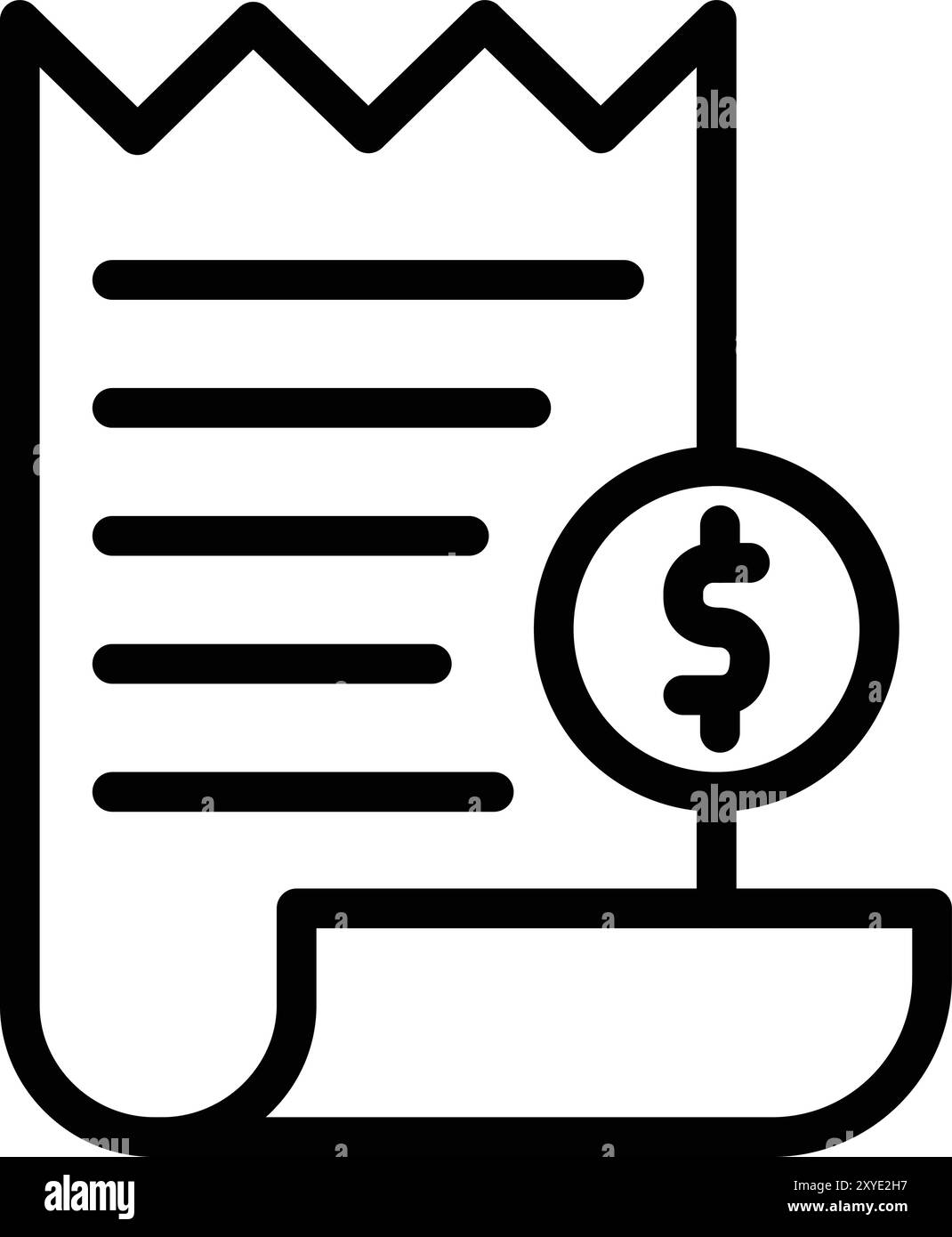 Receipt design hi-res stock photography and images - Alamy