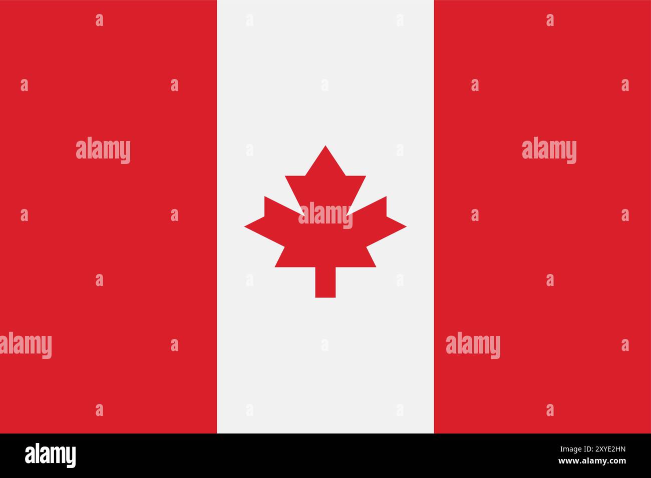 Canada flag vector illustration Stock Vector Image & Art - Alamy
