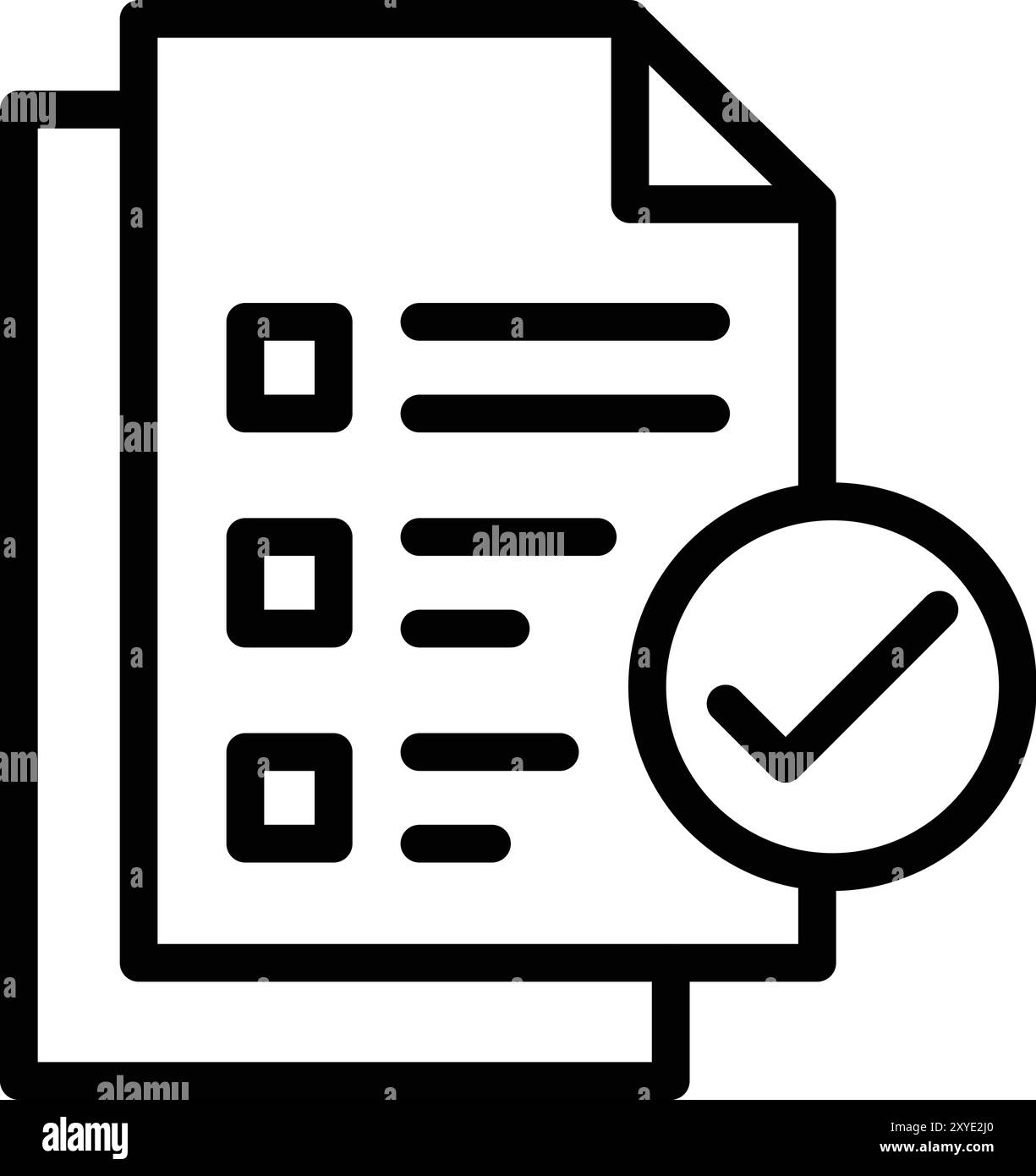 Approved Vector Icon Design Illustration Stock Vector Image & Art - Alamy