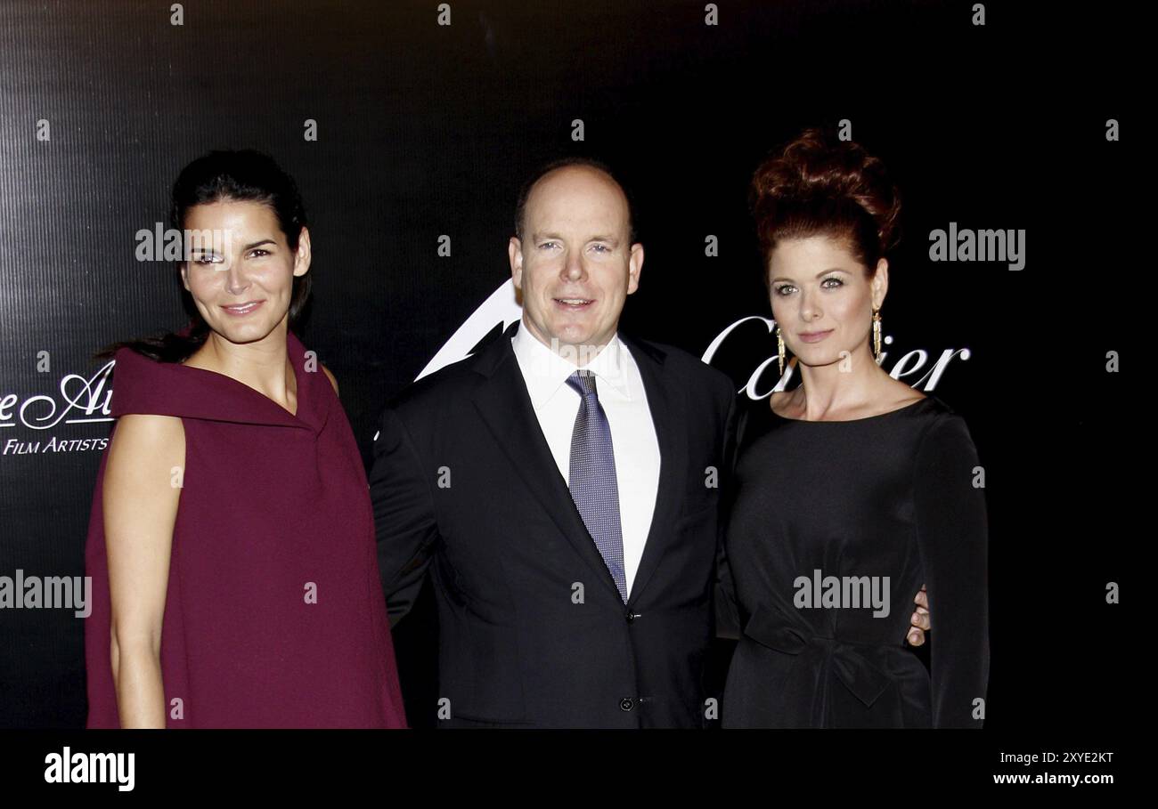 Angie Harmon, Prince Albert II of Monaco and Debra Messing at the Rodeo ...