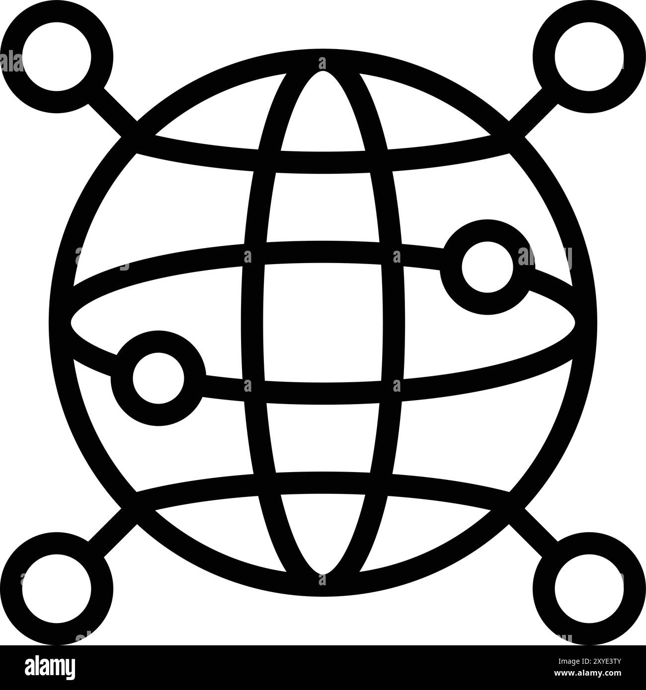 Digitalization symbol Stock Vector Images - Alamy