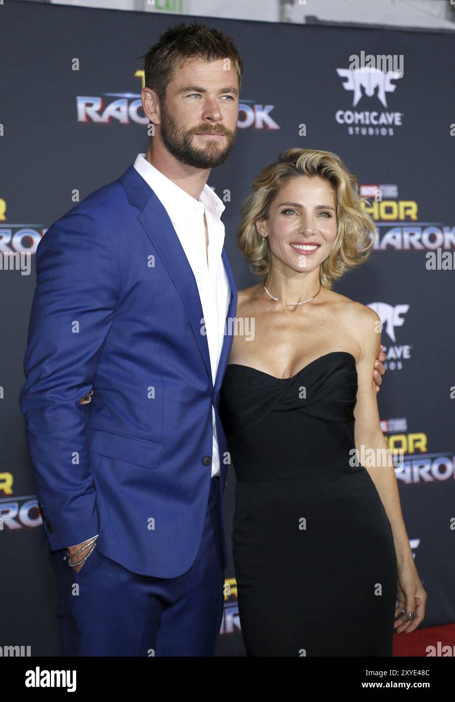 Chris Hemsworth and Elsa Pataky at the World premiere of 'Thor ...