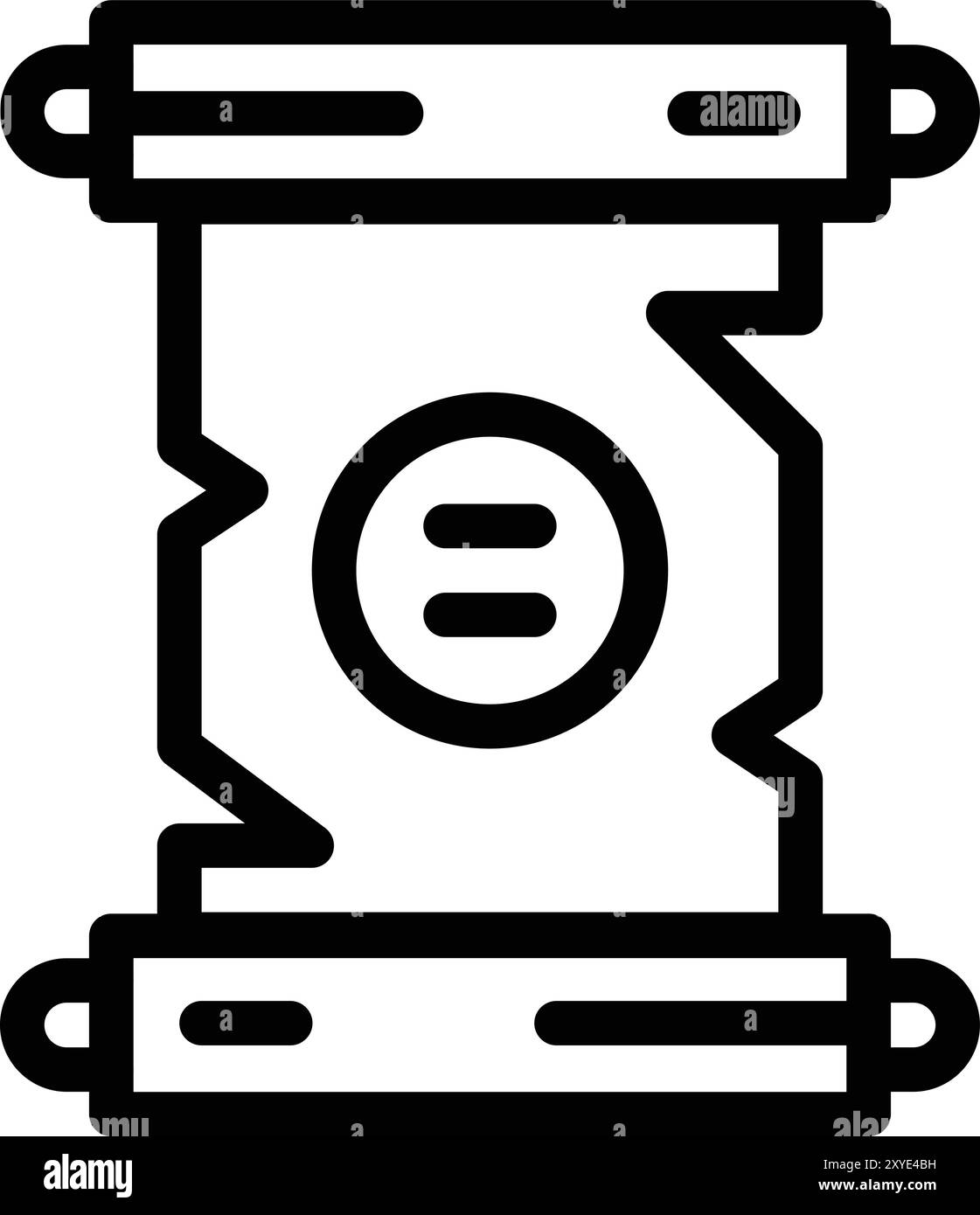 Vector scroll Black and White Stock Photos & Images - Alamy