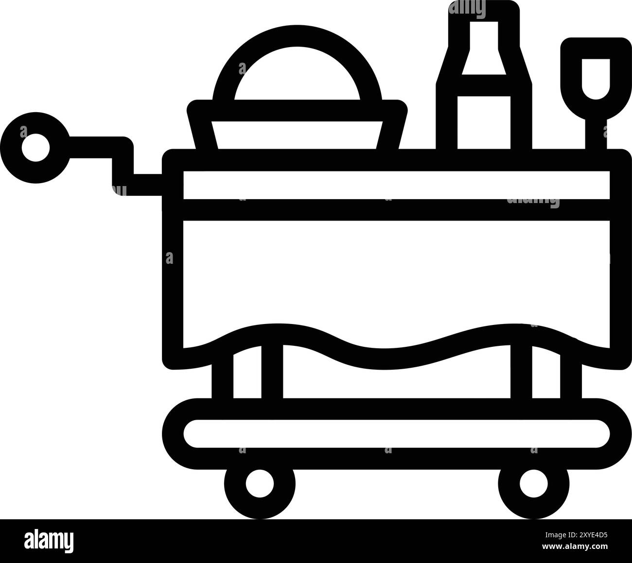 Colorful trolley Black and White Stock Photos & Images - Alamy