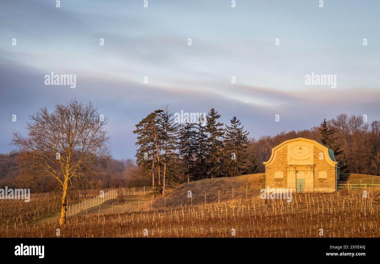 Pump station of the water supply for vienna in austria Stock Photo - Alamy