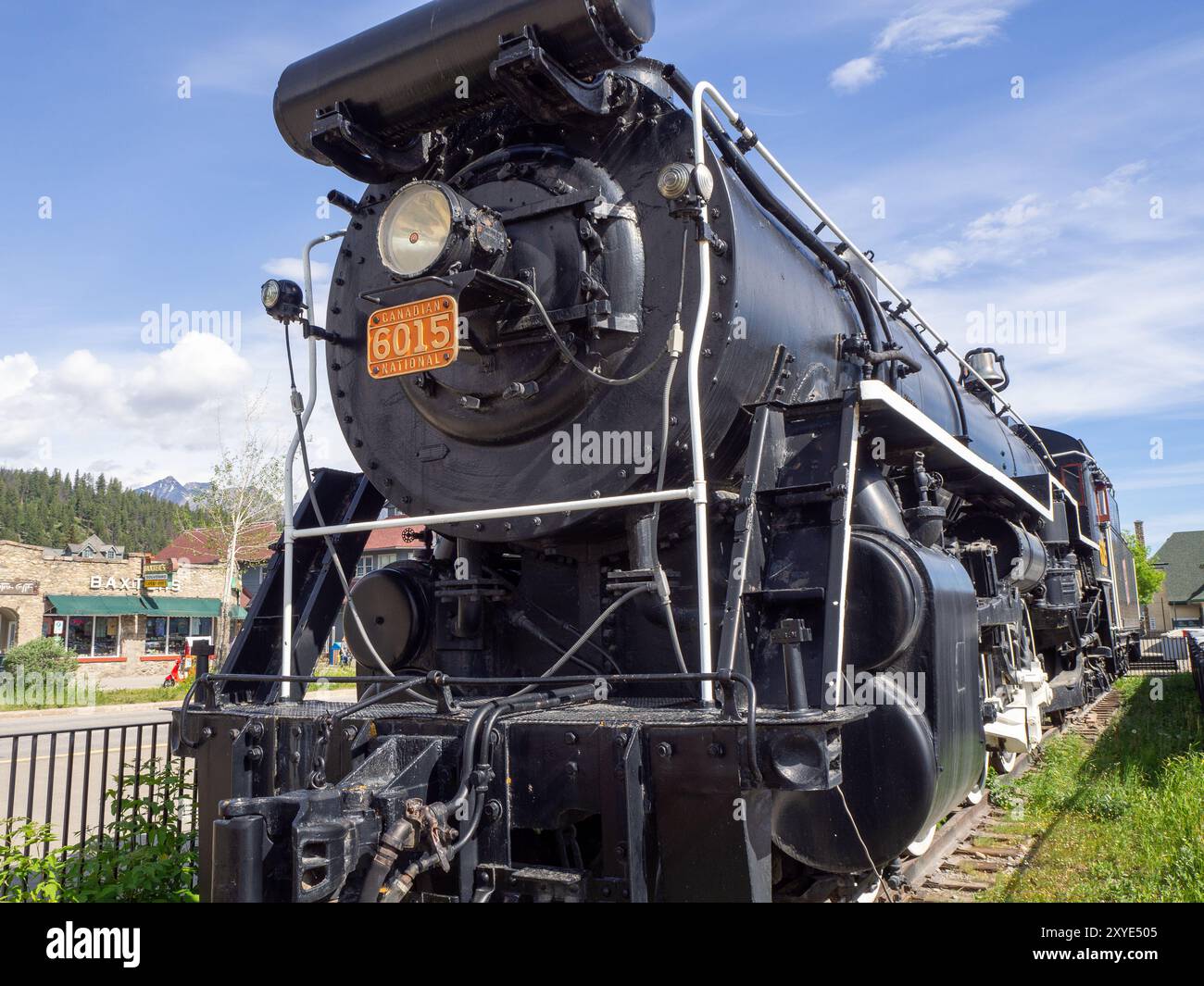 Jasper tourist train hi-res stock photography and images - Alamy