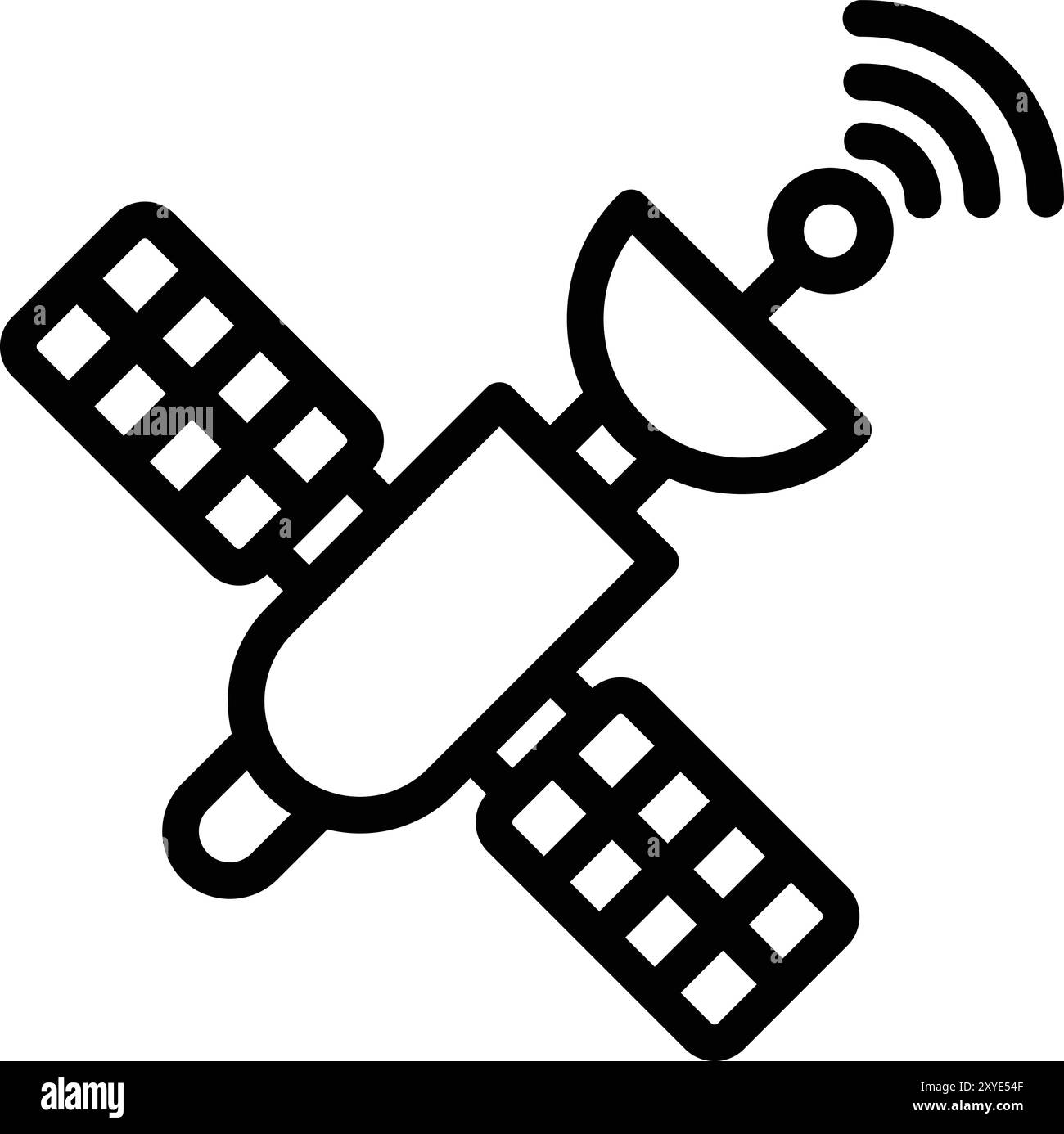 Satellite communications not dish Black and White Stock Photos & Images - Alamy