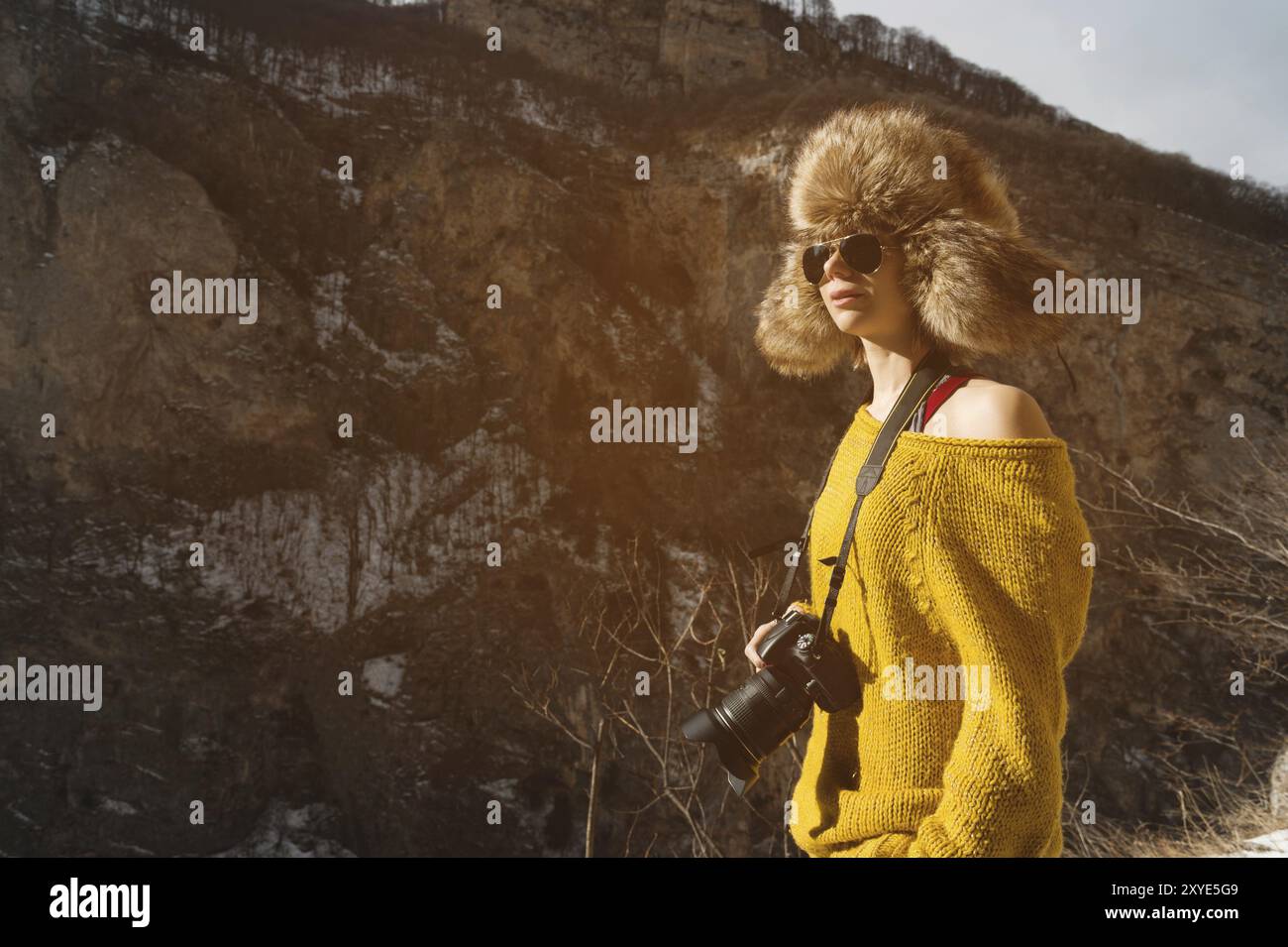 Large mountain stands tall over hi-res stock photography and images - Alamy