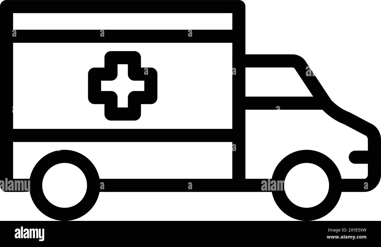 Ambulance iconography hi-res stock photography and images - Alamy