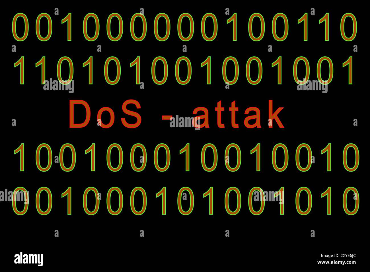 Hacking alert warning attack on hi-res stock photography and images - Alamy