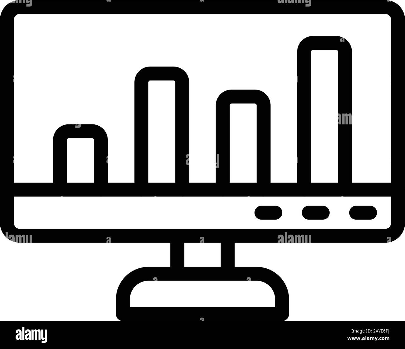 Chart analysis vector vectors Cut Out Stock Images & Pictures - Alamy