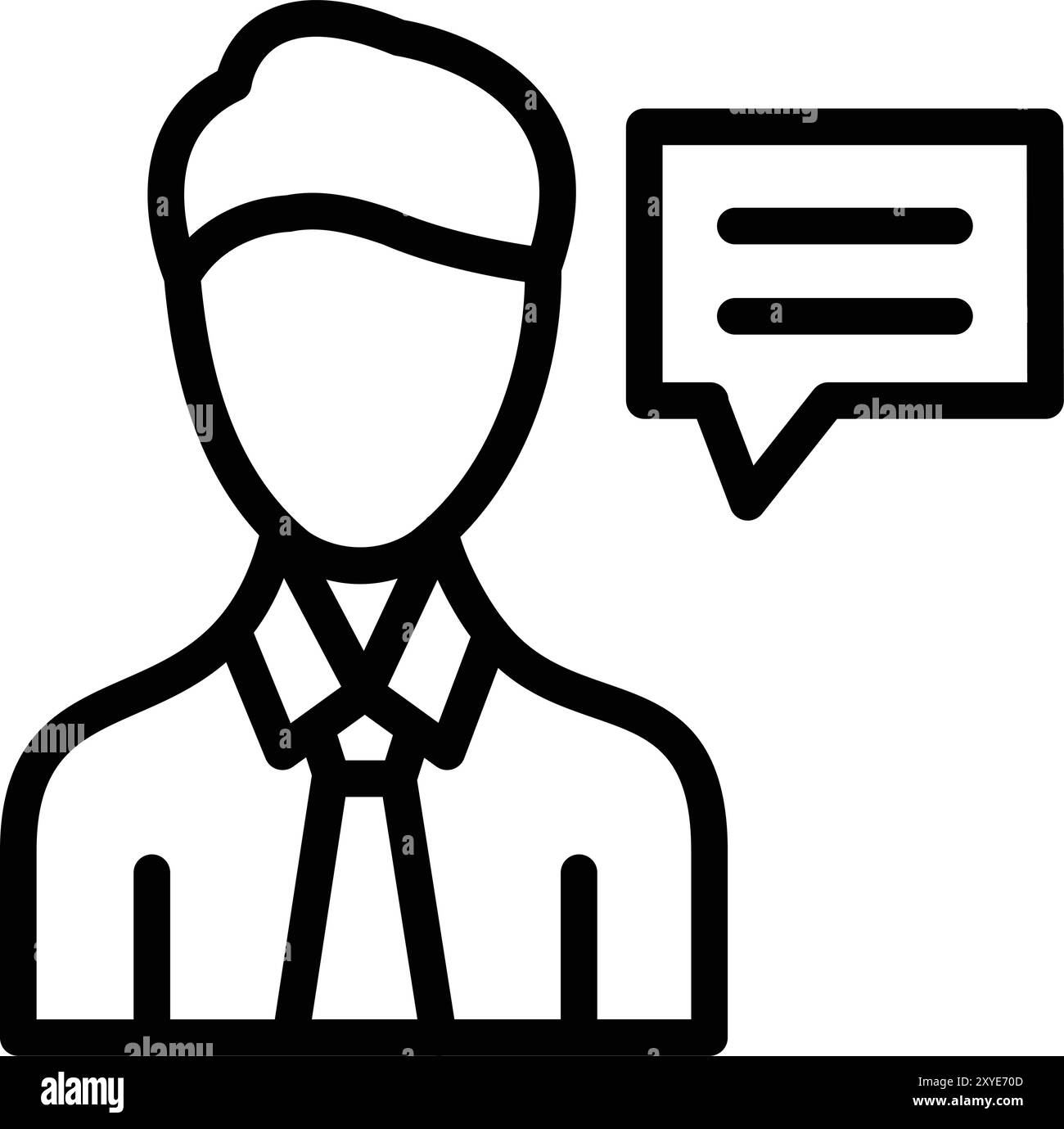 Financial advisor set icons Cut Out Stock Images & Pictures - Alamy