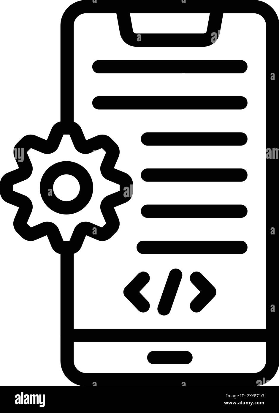 App development Black and White Stock Photos & Images - Alamy