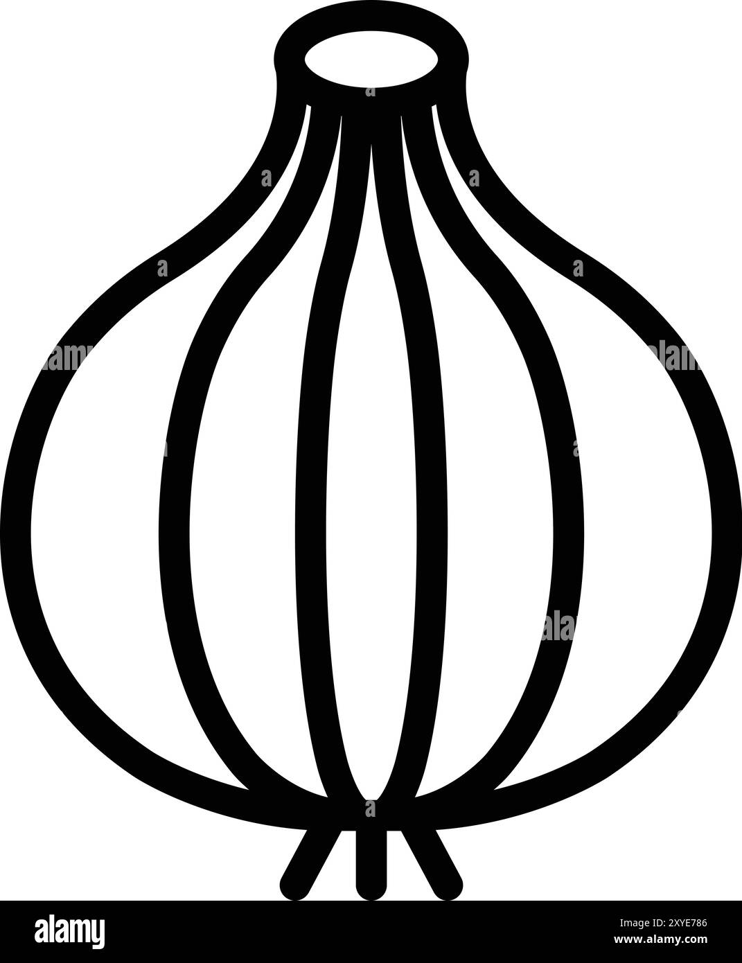 Simple vegetables vector food Black and White Stock Photos & Images - Alamy