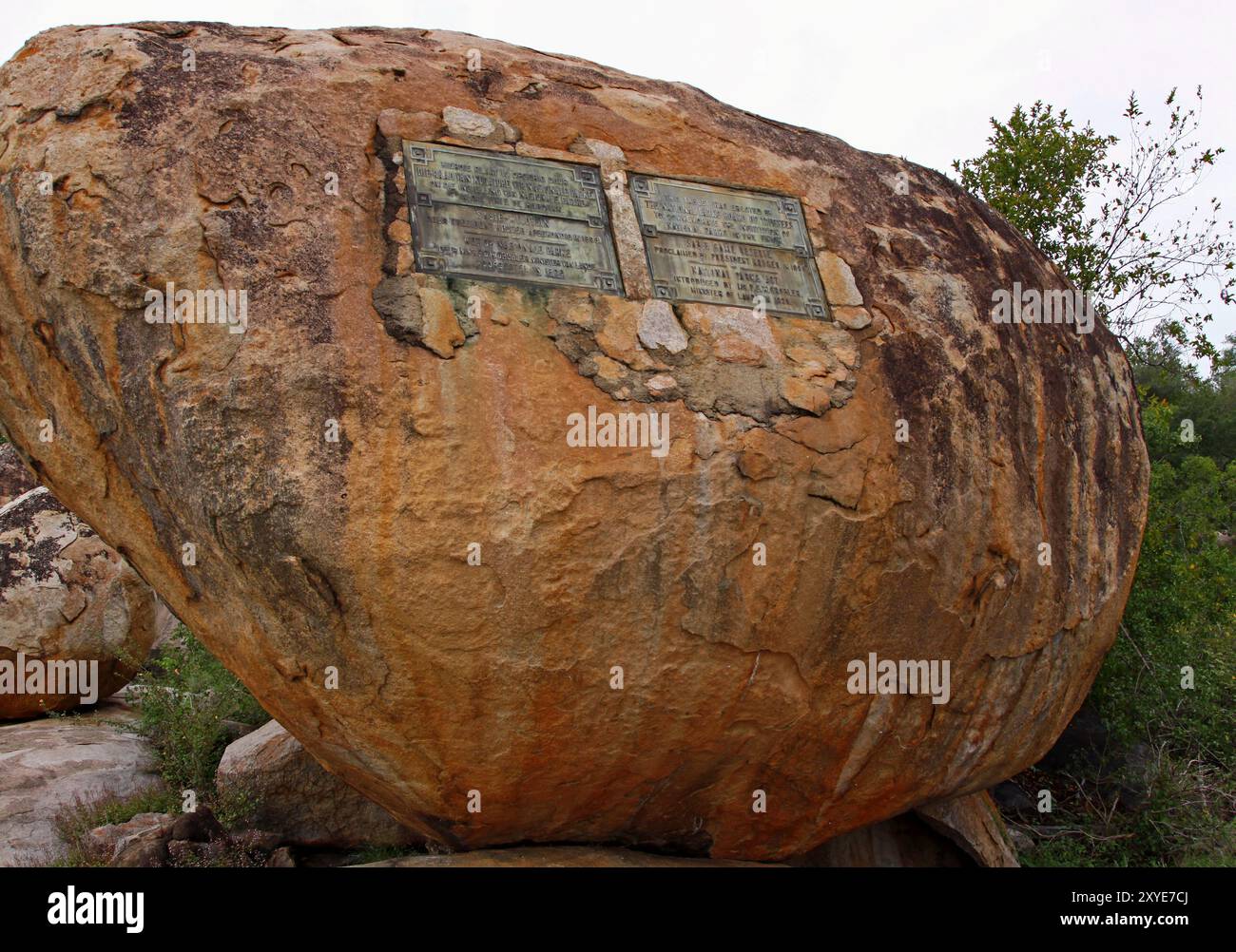 Kruger-Denkmal im Kruger Nationalpark Suedafrika, Kruger Memorial ...