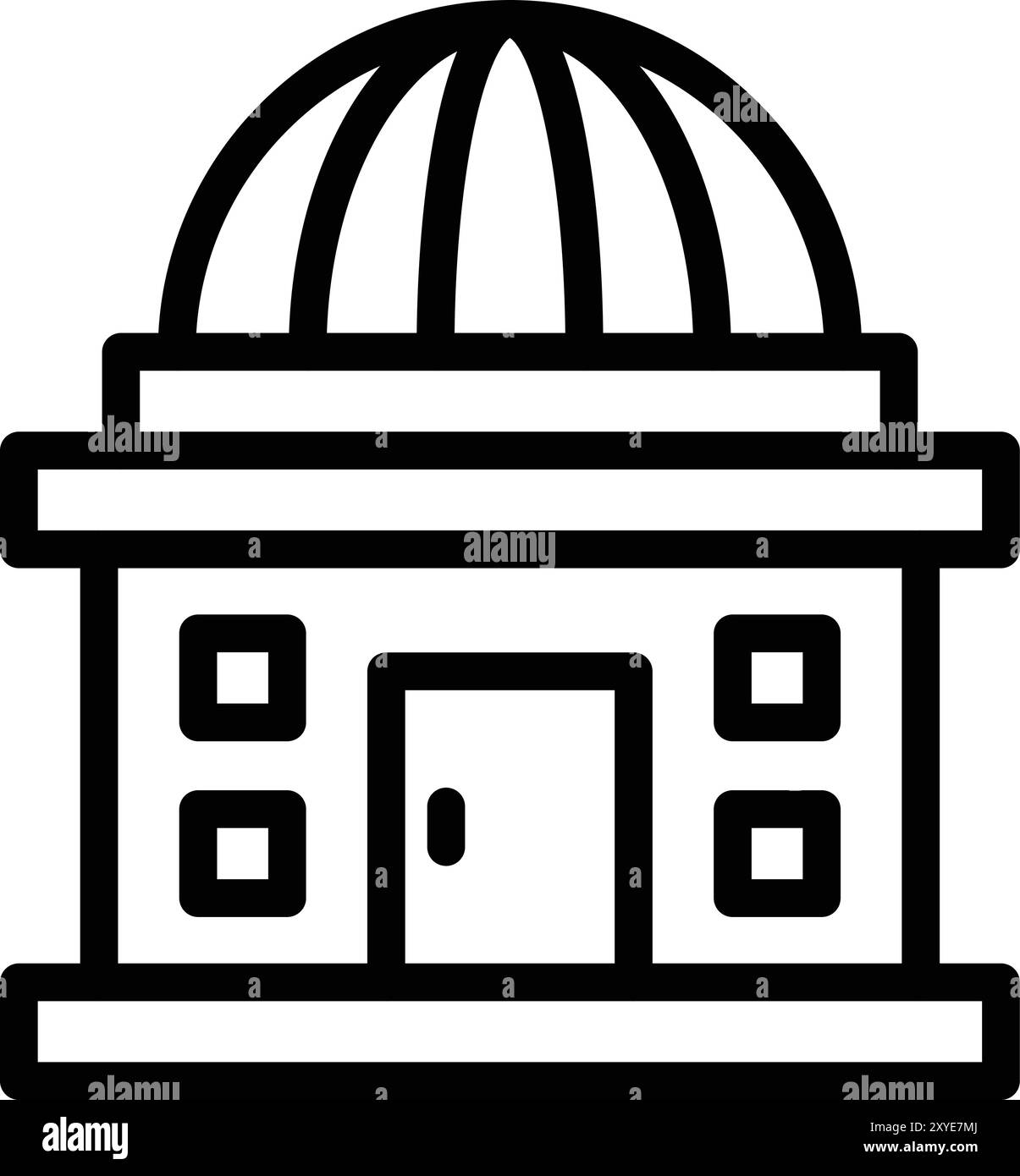 Embassy Vector Icon Design Illustration Stock Vector Image & Art - Alamy