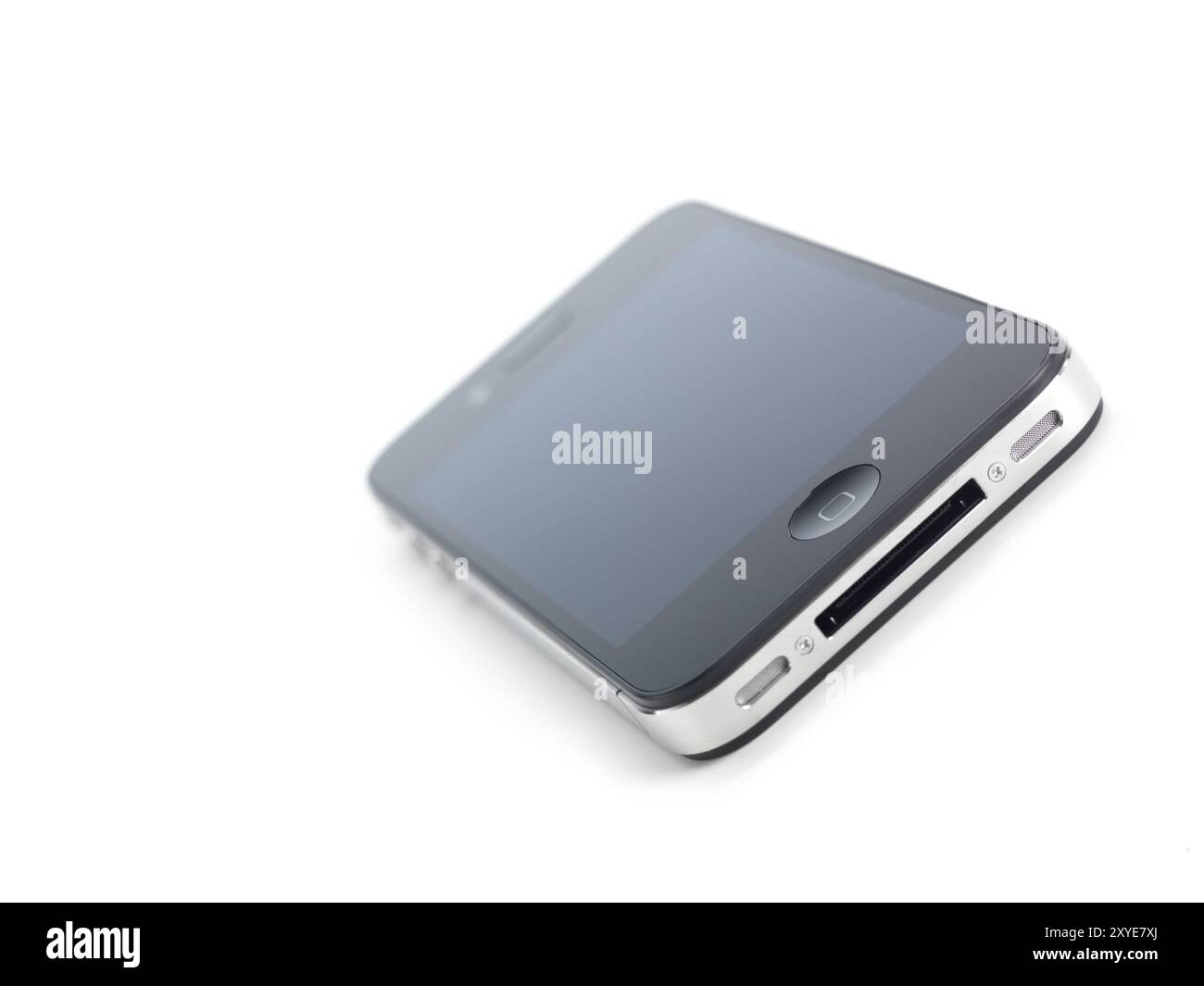 Closeup shot apple iphone Cut Out Stock Images & Pictures - Alamy