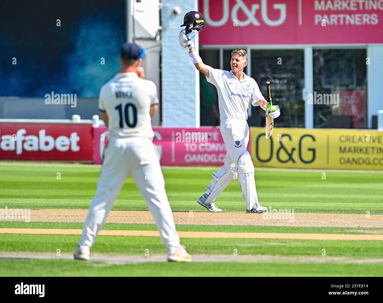 Cricketer dan hughes hi-res stock photography and images - Alamy